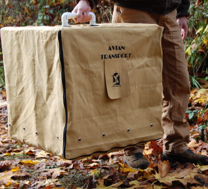 Canvas Avian Transport Box - Northwood Falconry